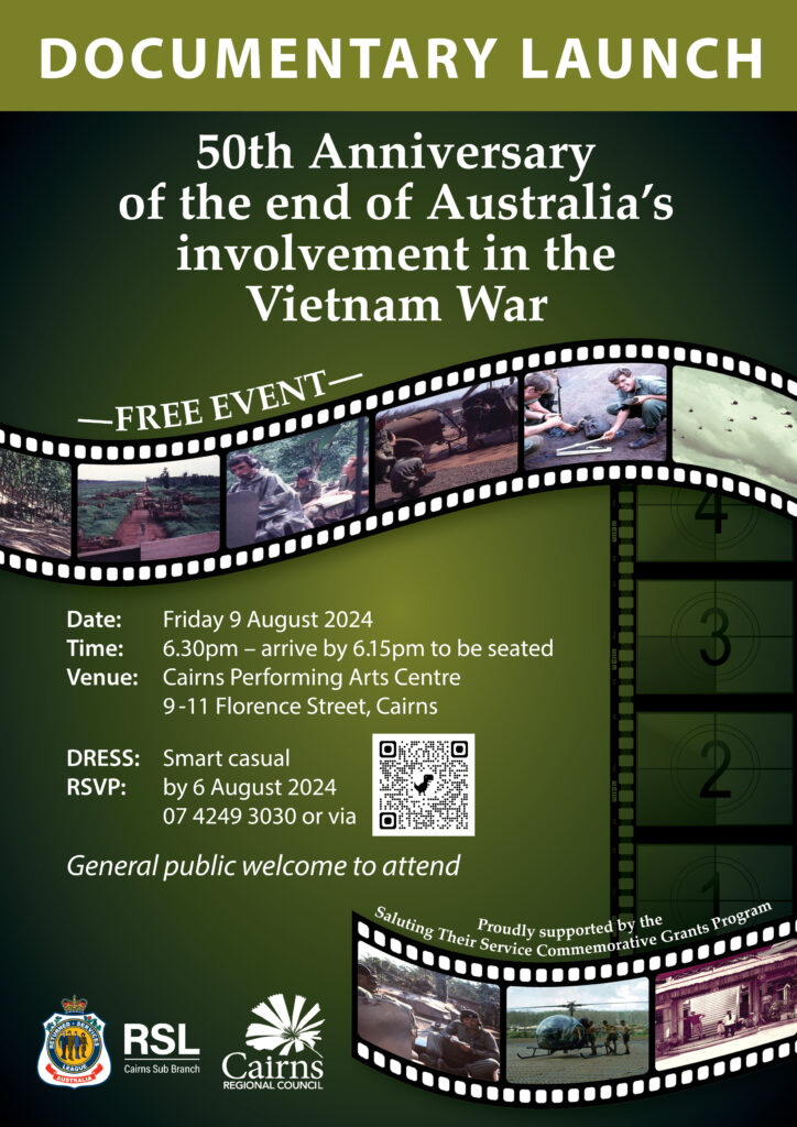 Documentary Launch - Cairns RSL SubBranch