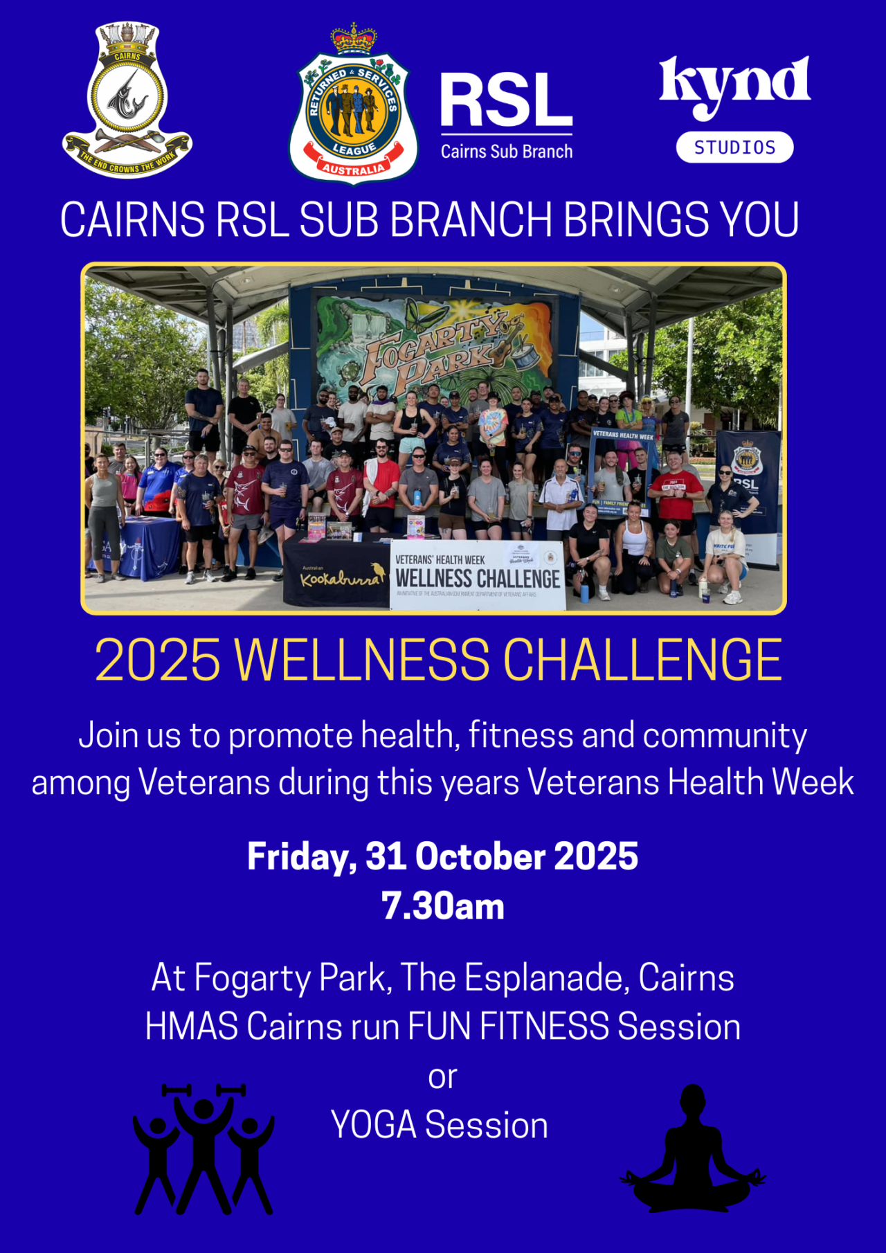 2025 Wellness Challenge - Cairns RSL SubBranch